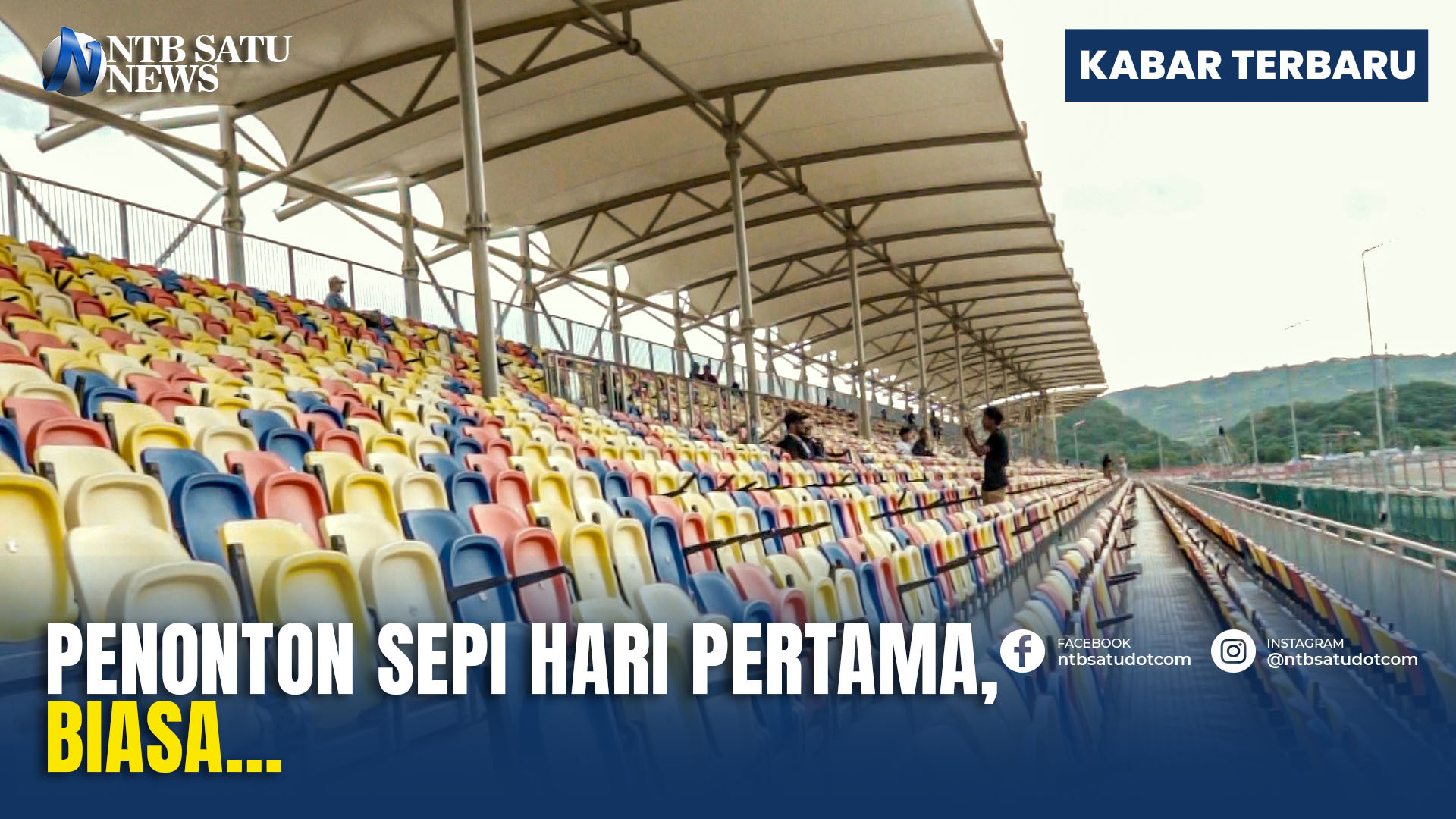 Penonton WSBK Mandalika Mulai Ramai - NTBSatu