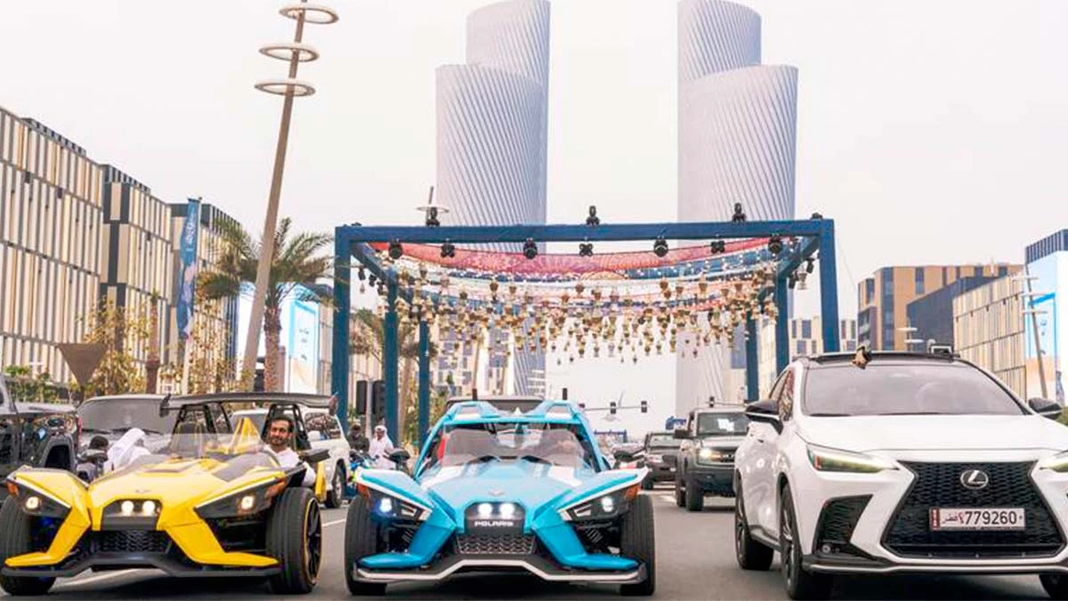 Ngabuburit dengan Parade Mobil Keren, Tradisi Orang Qatar Sejak 1965 ...