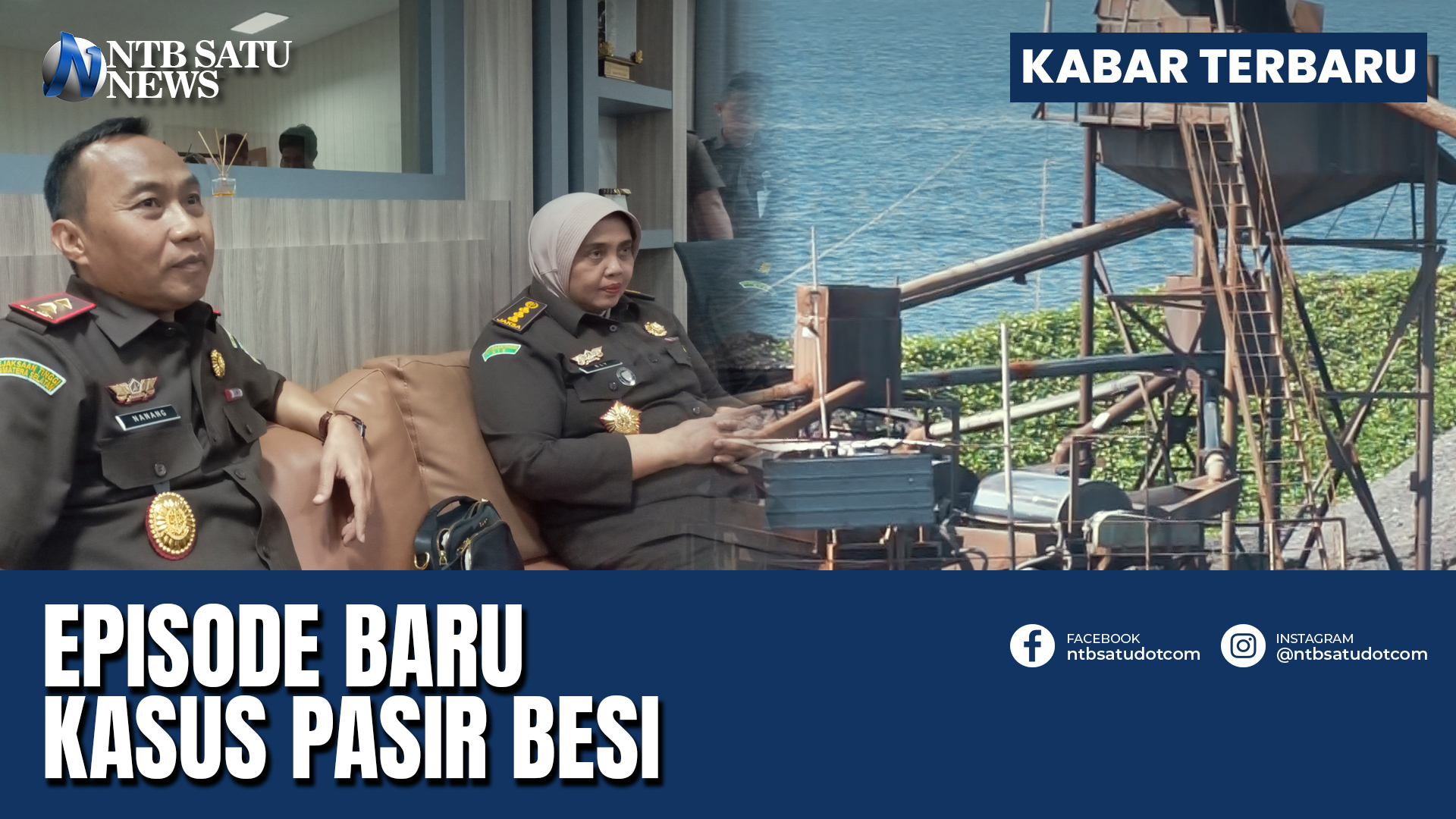 Kasus Korupsi Pasir Besi Masuk ke Babak Baru - NTBSatu