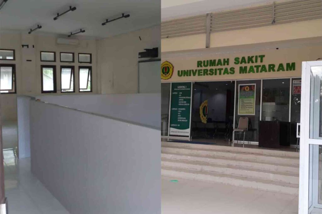 Gedung Peralihan Pelayanan RS Unram Dinilai Belum Layak - NTBSatu