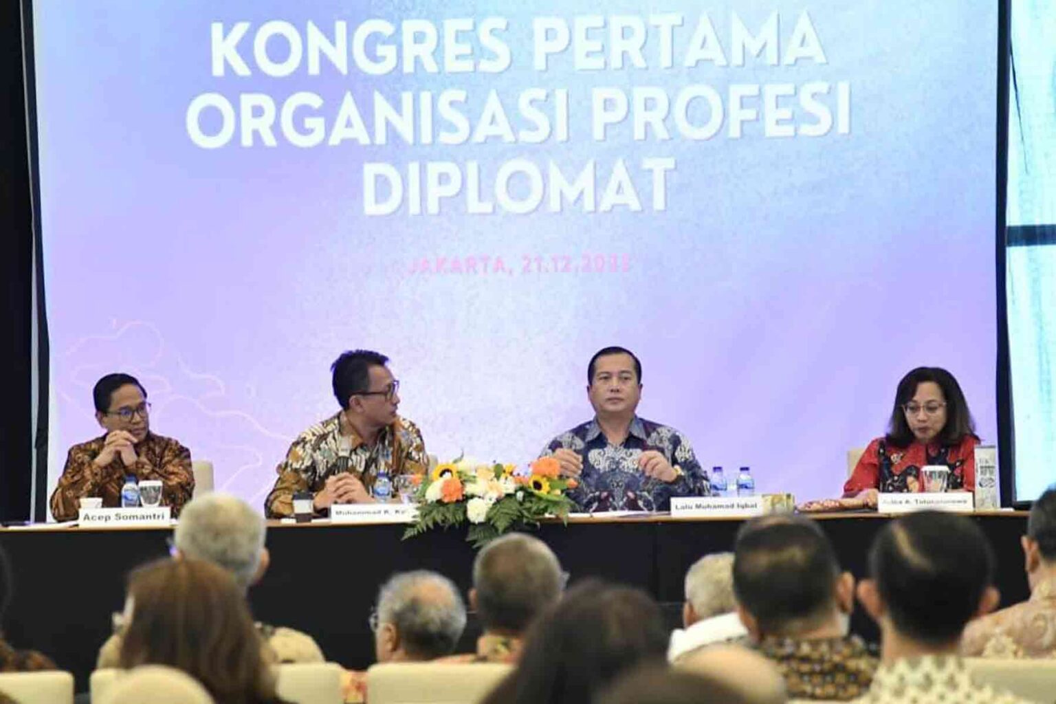 Lalu Iqbal Terpilih Aklamasi Jadi Ketua Umum Asosiasi Diplomat Indonesia - NTBSatu