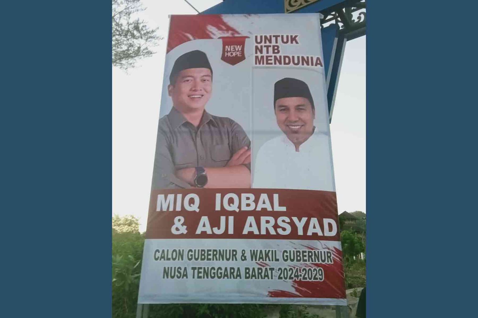 Muncul Baliho Lalu Iqbal - Aji Arsyad, ini Tanggapan Ketua GASS Iqbal - NTBSatu