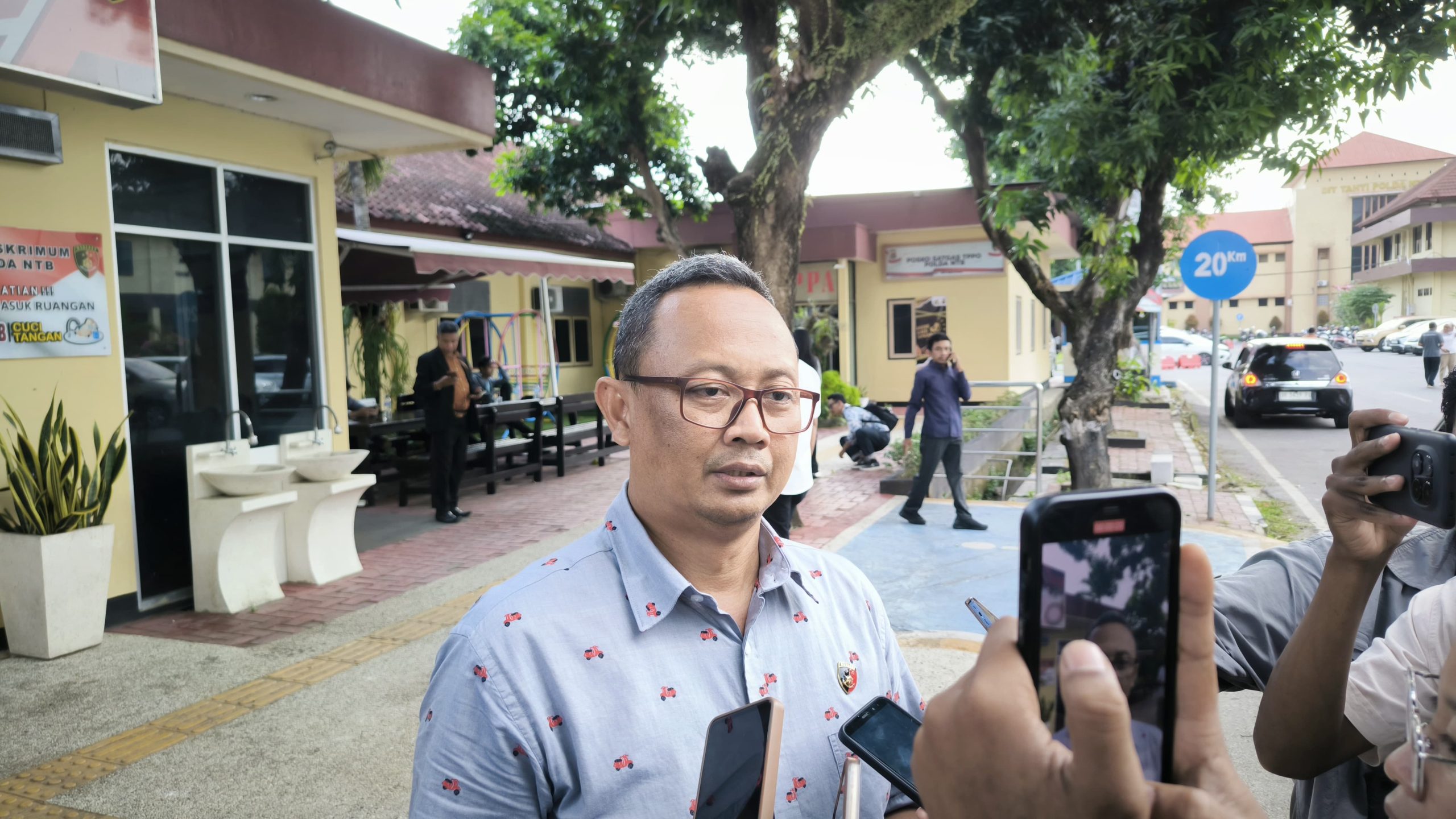 6 Orang Diamankan Kasus Dugaan Perusakan Mapolda NTB - NTBSatu