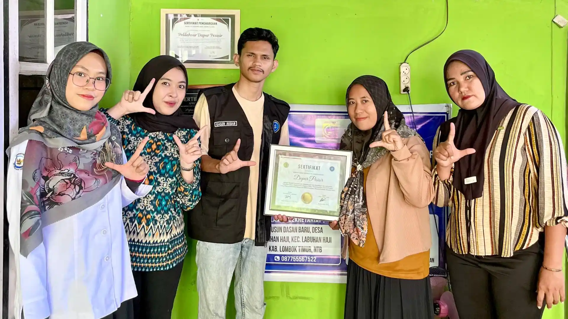 Mahasiswa KKN Ummat Dampingi Poklahsar di Desa Labuhan Haji Kembangkan ...